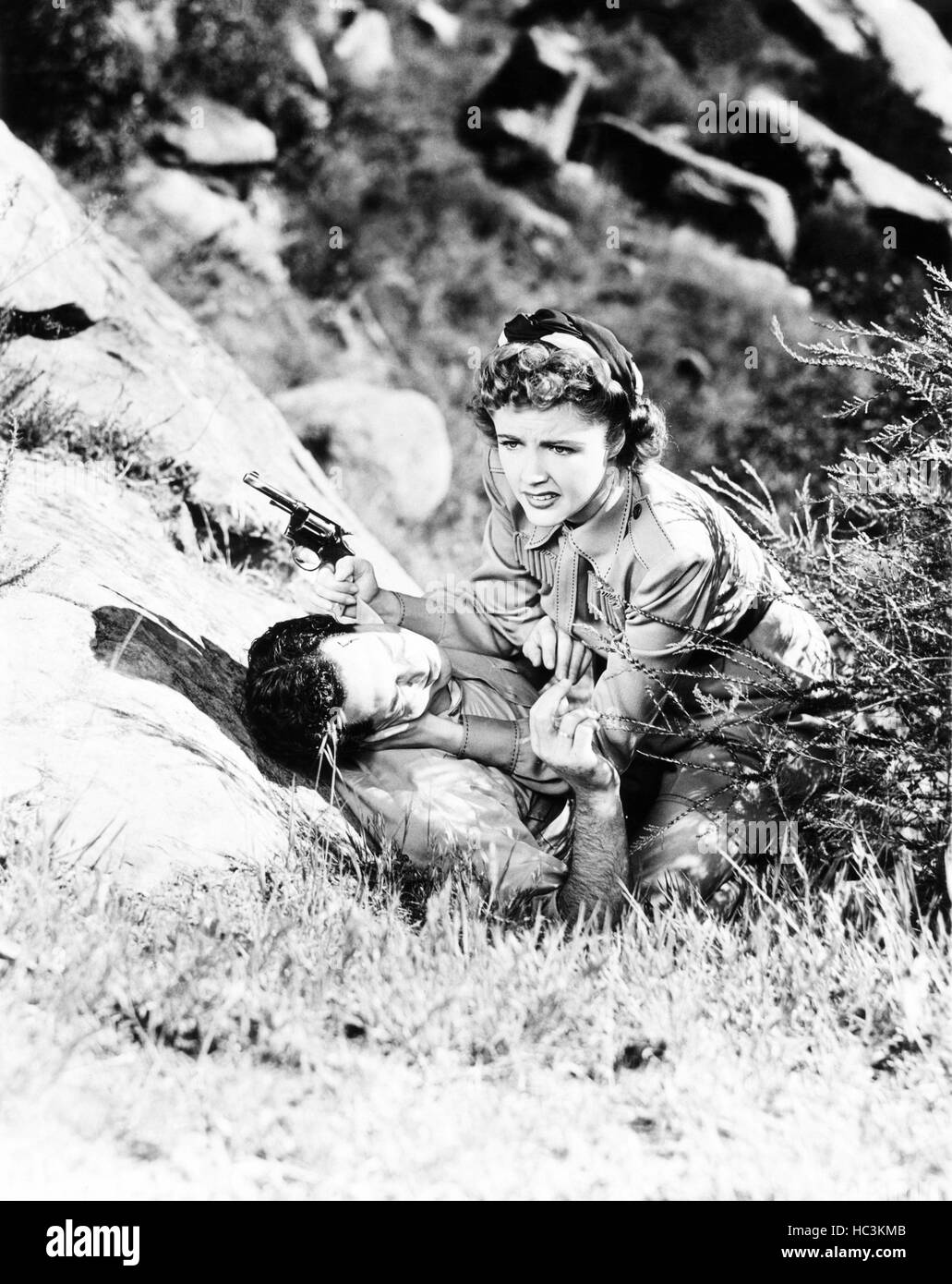 PERILS OF NYOKA, from left: Clayton Moore, Kay Aldridge, 1942 Stock ...
