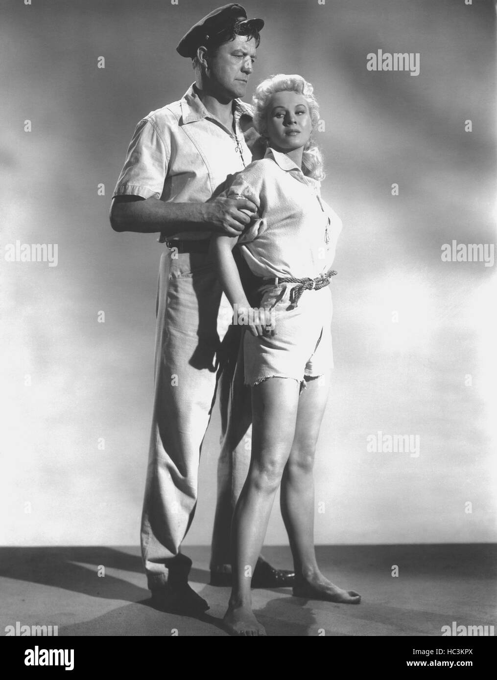 PEARL OF THE SOUTH PACIFIC, Dennis Morgan, Virginia Mayo, 1955 Stock ...