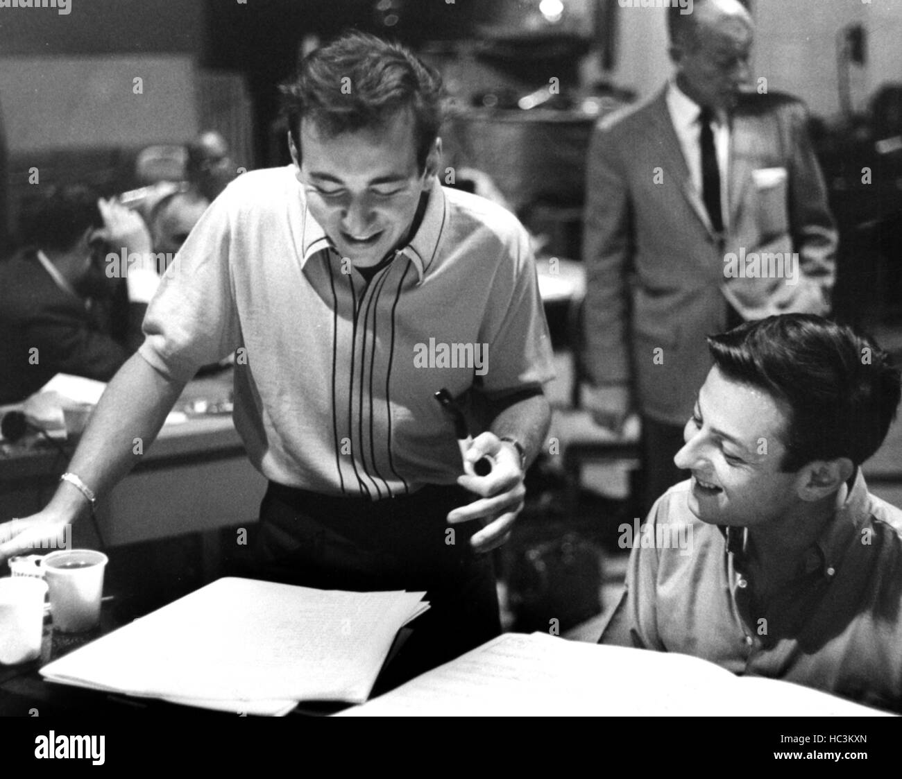 PEPE, Bobby Darin, Andre Previn on set, 1960 Stock Photo - Alamy