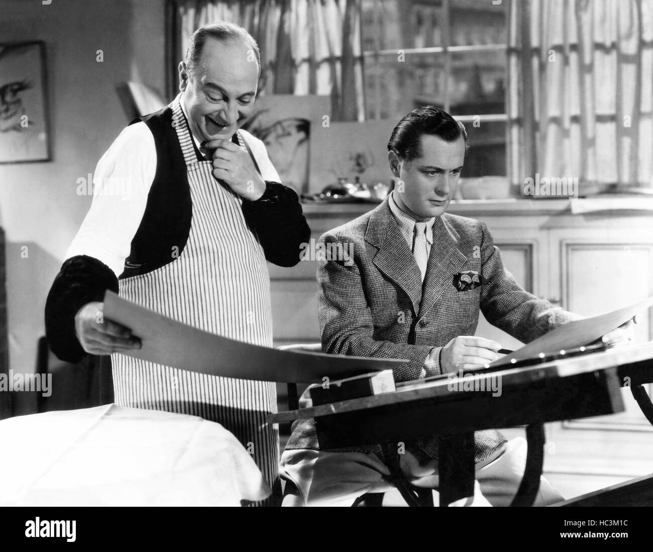 PICCADILLY JIM, from left, Eric Blore, Robert Montgomery, 1936 Stock ...