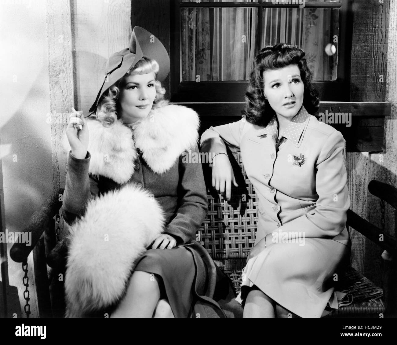 THE PITTSBURGH KID, from left, Veda Ann Borg, Jean Parker, 1941 Stock ...