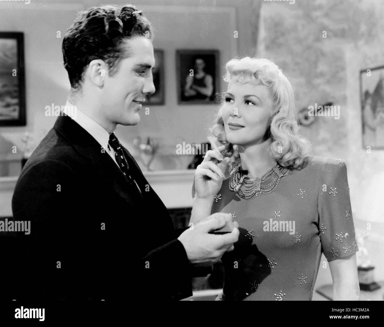 THE PITTSBURGH KID, from left, Billy Conn, Veda Ann Borg, 1941 Stock ...