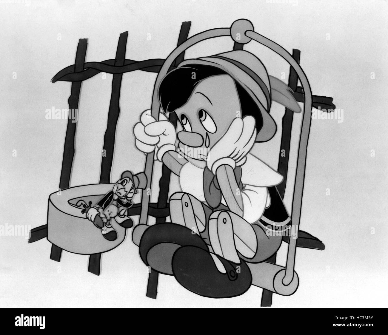 PINOCCHIO, Jiminy Cricket, Pinocchio, 1940 Stock Photo - Alamy