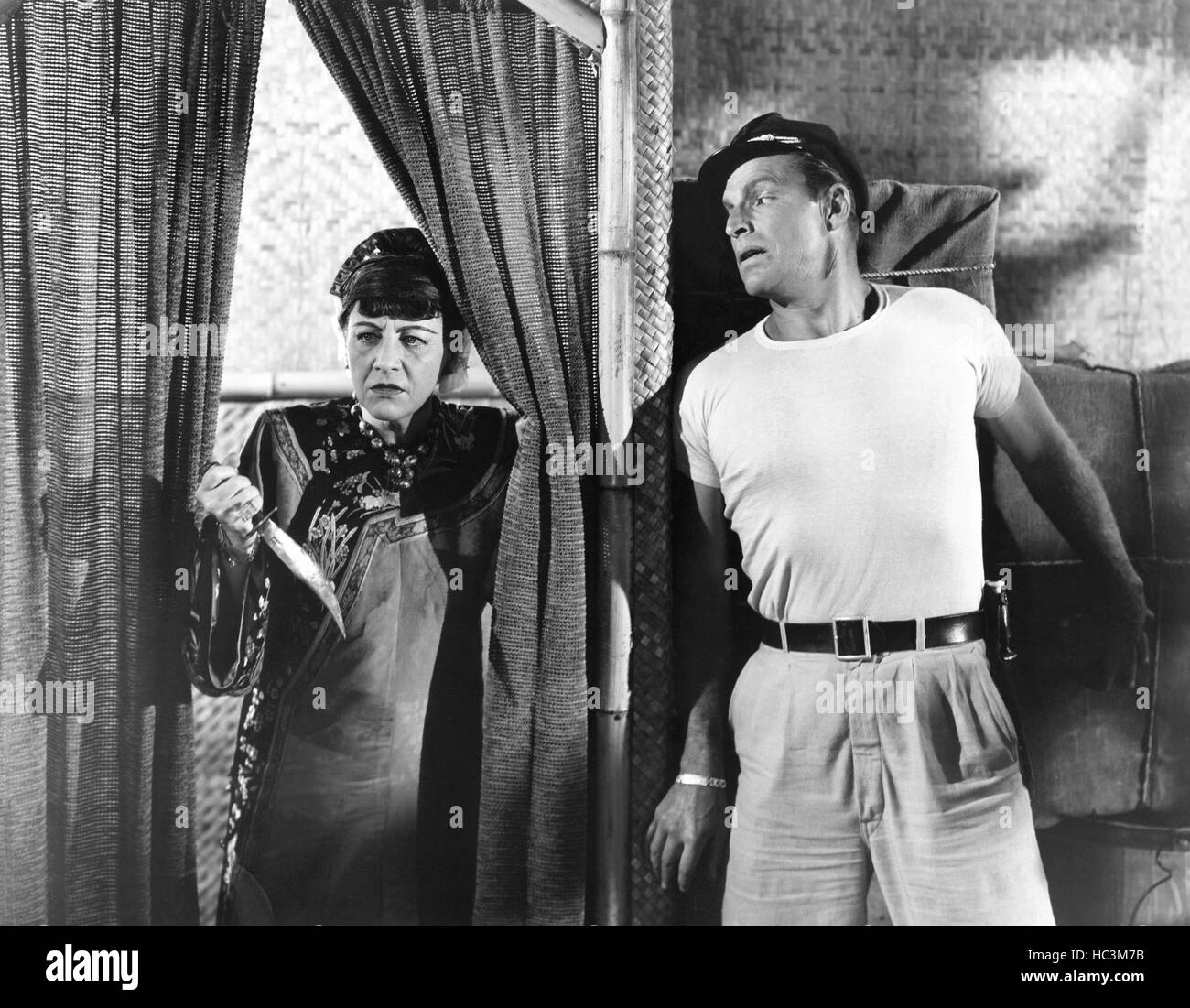 PIRATES OF THE HIGH SEAS, from left, Symona Boniface, Buster Crabbe ...