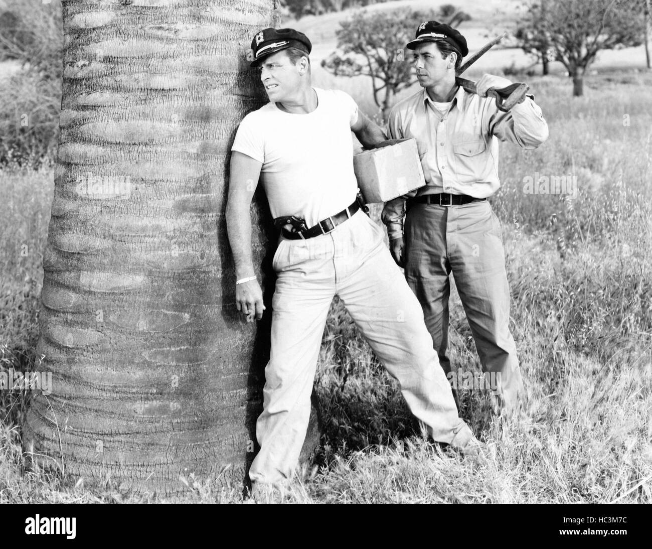 PIRATES OF THE HIGH SEAS, from left, Buster Crabbe, Tommy Farrell, 1950 ...