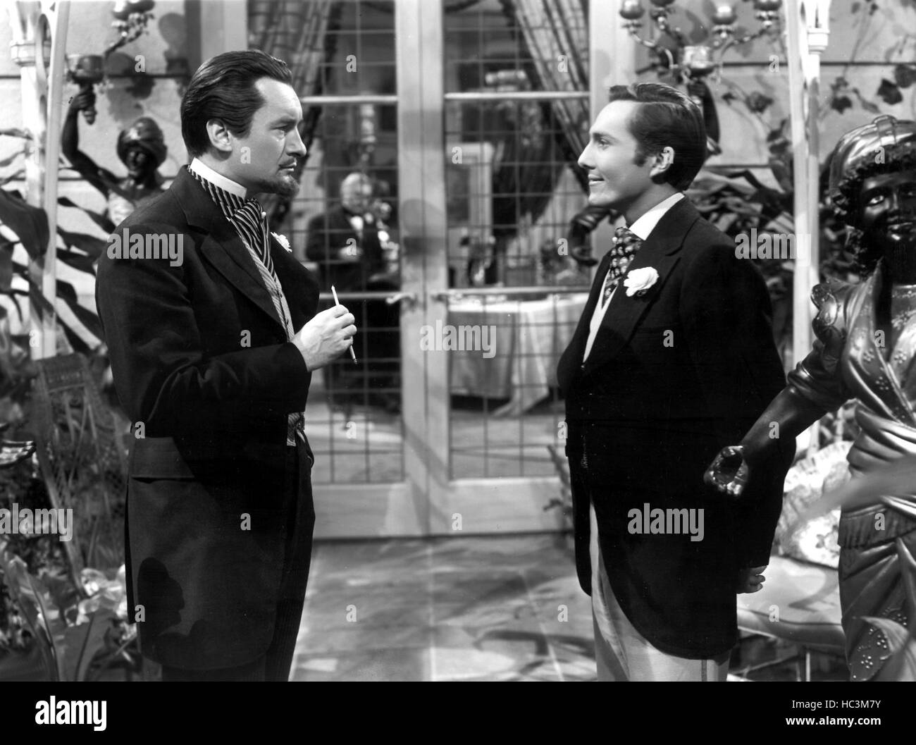 THE PICTURE OF DORIAN GRAY, George Sanders, Hurd Hatfield, 1945 Stock ...