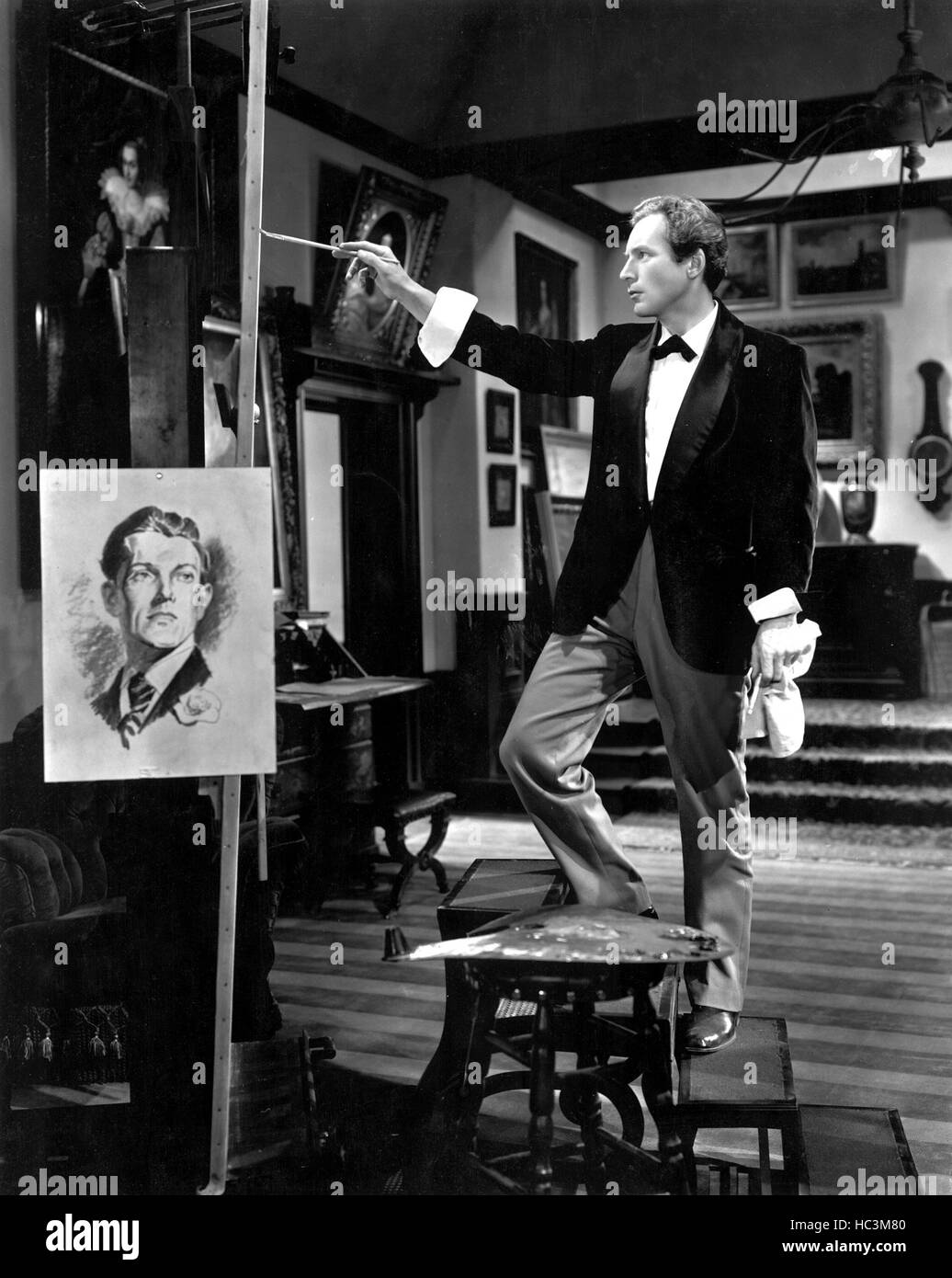 THE PICTURE OF DORIAN GRAY, Lowell Gilmore, 1945 Stock Photo - Alamy