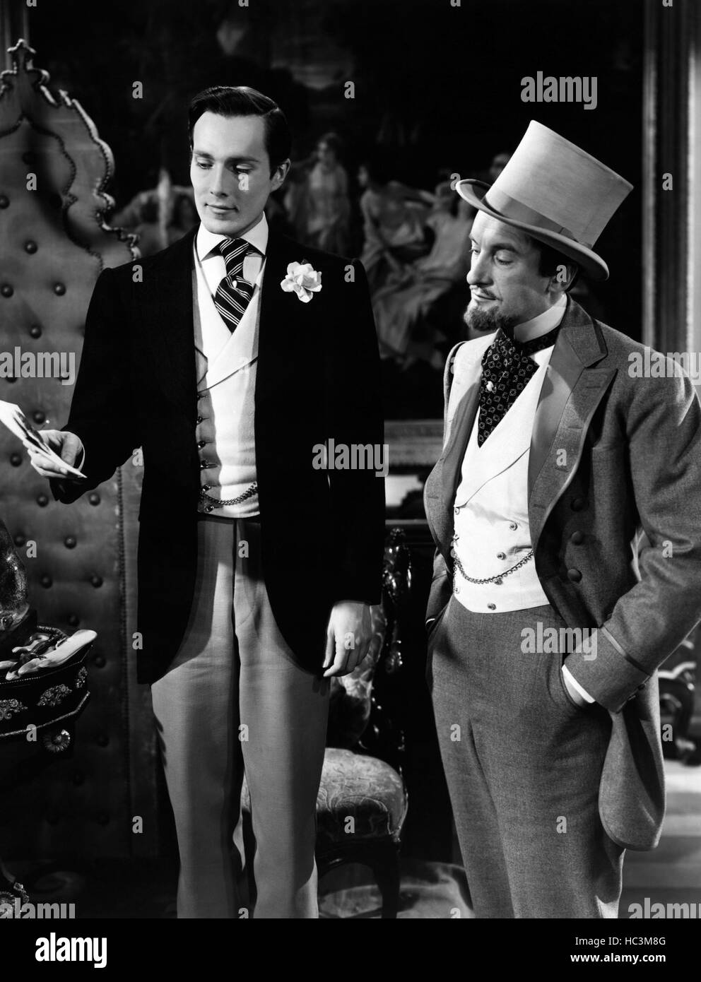 THE PICTURE OF DORIAN GRAY, Hurd Hatfield, George Sanders, 1945 Stock ...