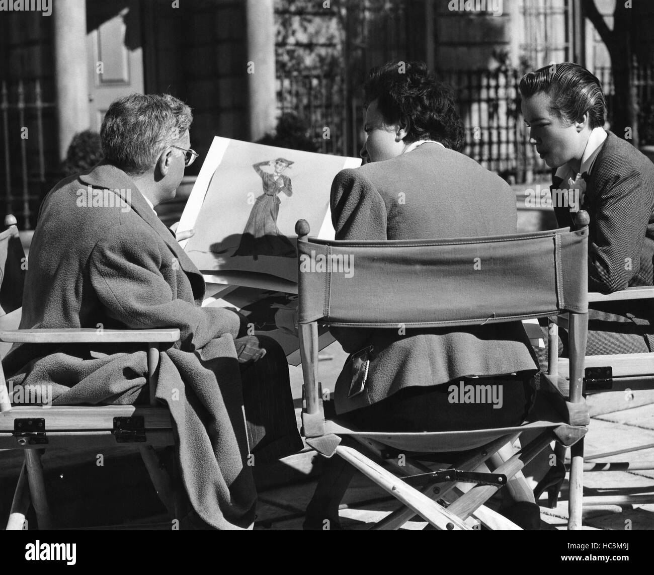 THE PICTURE OF DORIAN GRAY, director Albert Lewin, costume supervisor ...