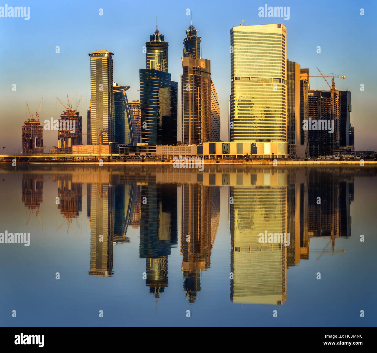 Business bay of Dubai, UAE Stock Photo - Alamy