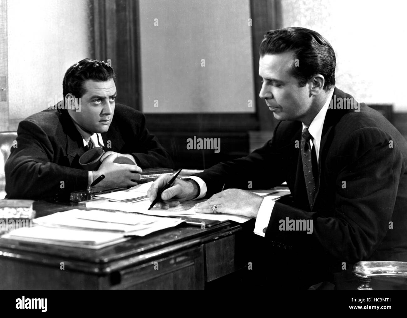 PITFALL, Raymond Burr, Dick Powell, 1948 Stock Photo - Alamy