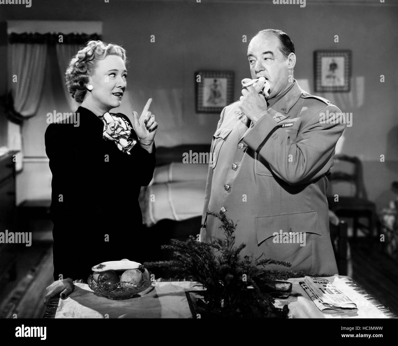 PILLOW TO POST, Barbara Brown, Sydney Greenstreet, 1945 Stock Photo - Alamy