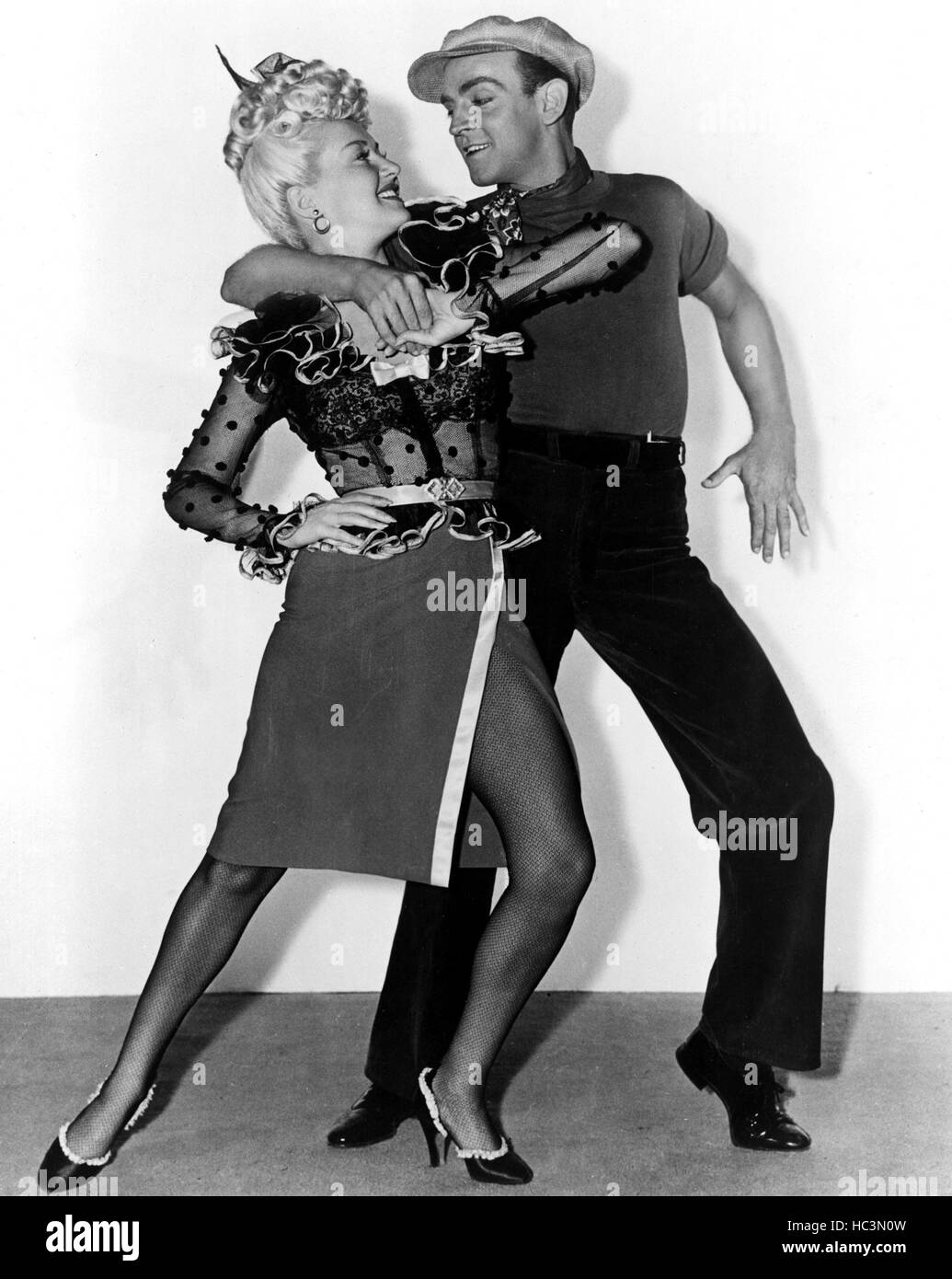 PIN-UP GIRL, Betty Grable, Hermes Pan, 1944, TM & Copyright (c) 20th ...