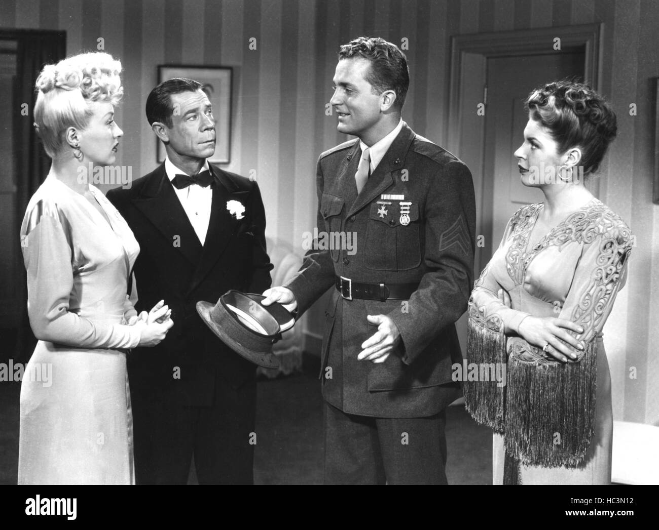 PIN-UP GIRL, Betty Grable, Joe E. Brown, Martha Raye, 1944, TM and ...