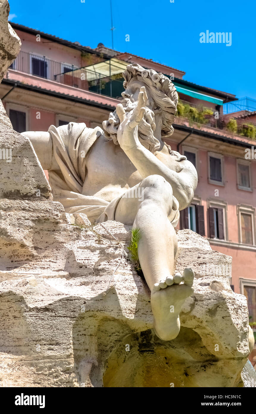 Bernini Fountain Of The Four Rivers