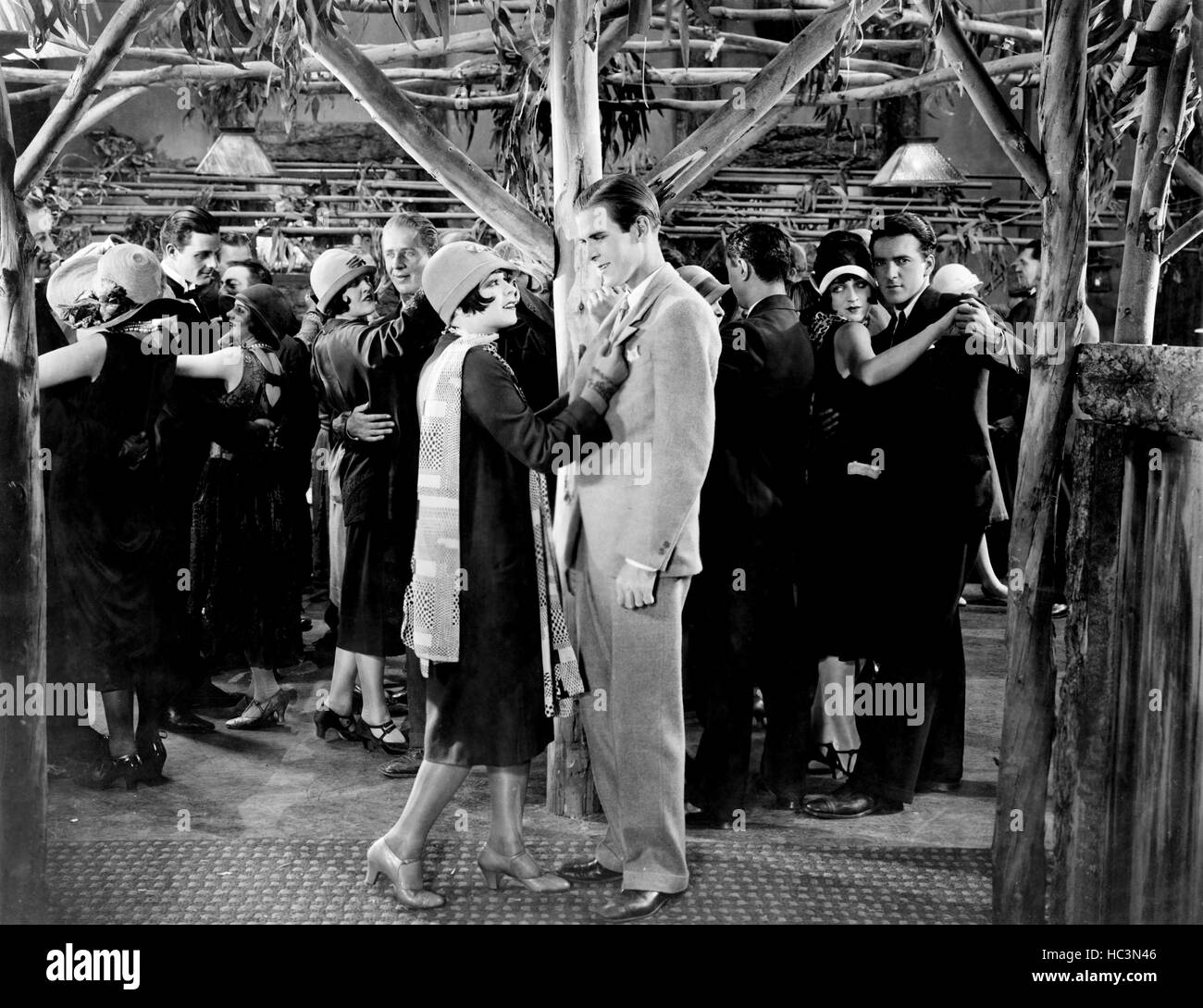 THE PLASTIC AGE, from left, center, Clara Bow, Donald Keith, 1925 Stock ...