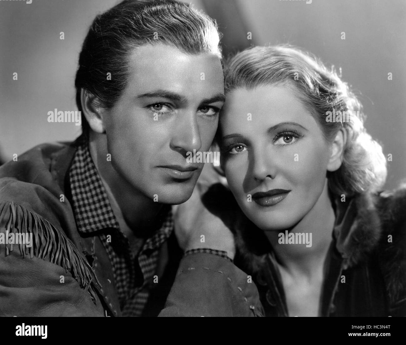 THE PLAINSMAN, Gary Cooper, Jean Arthur, 1936 Stock Photo - Alamy