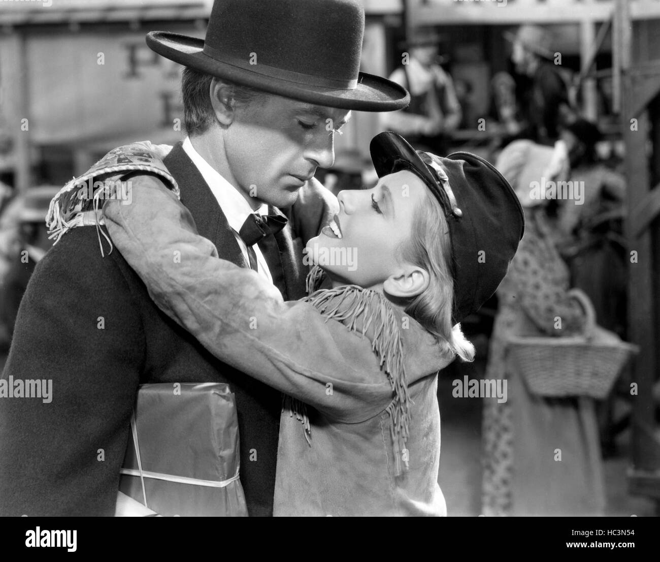 THE PLAINSMAN, Gary Cooper, Jean Arthur, 1936 Stock Photo - Alamy
