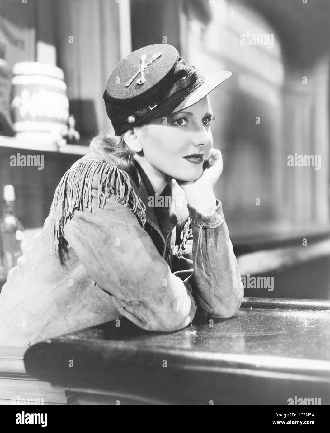 THE PLAINSMAN, Jean Arthur, 1936 Stock Photo - Alamy