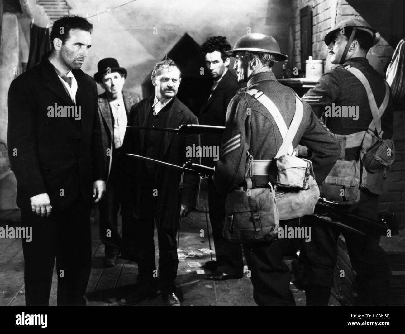 THE PLOUGH AND THE STARS, from left, Preston Foster, J.M. Kerrigan ...