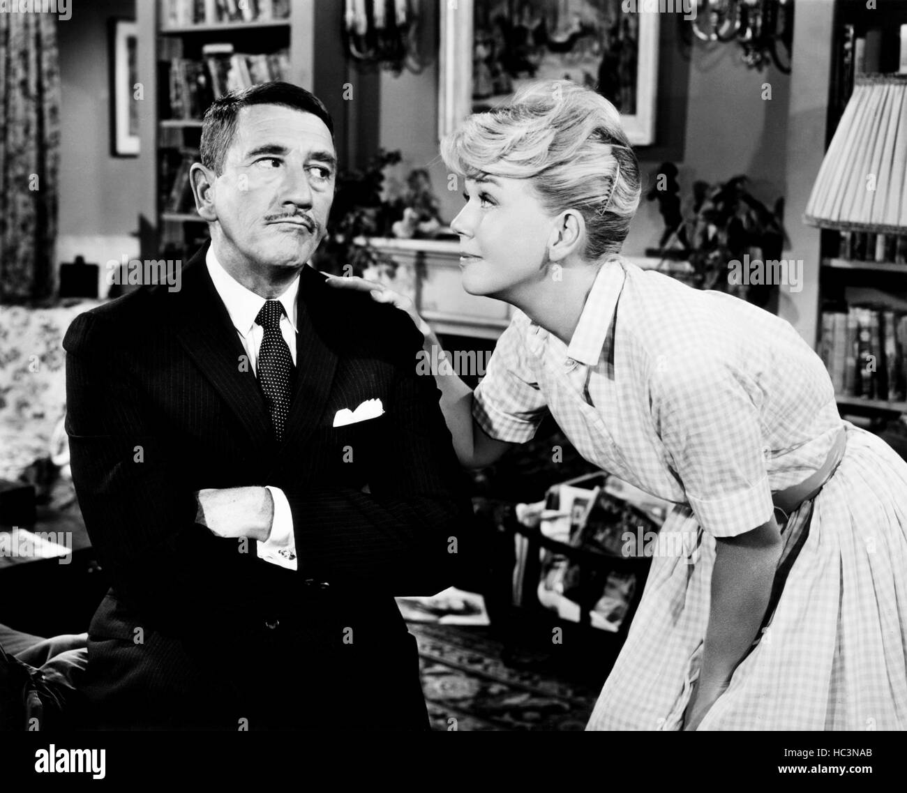 PLEASE DON'T EAT THE DAISIES, from left, Richard Haydn, Doris Day, 1960 ...