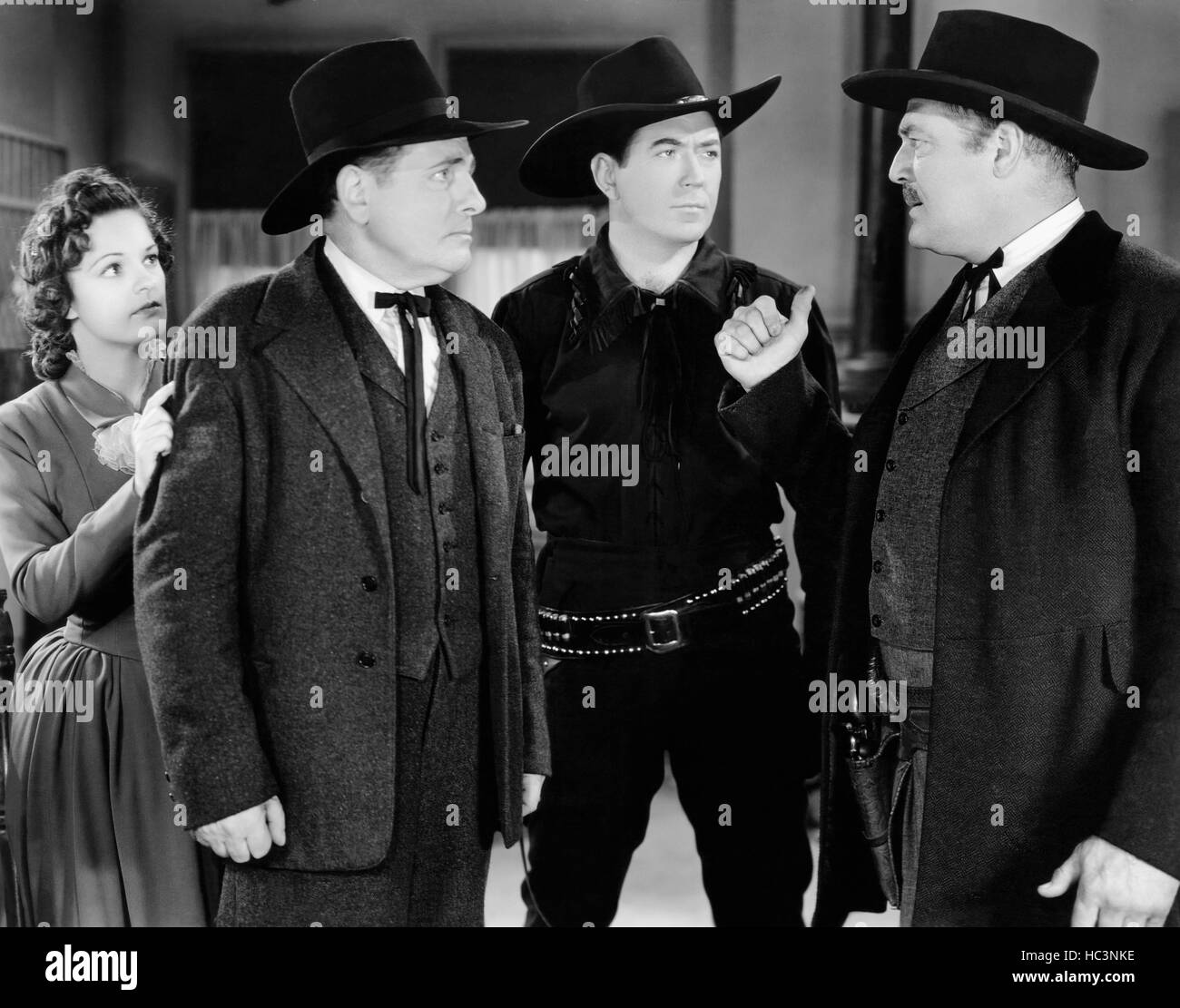 PONY POST, from left: Dorothy Short, Tom Chatterton, Johnny Mack Brown ...