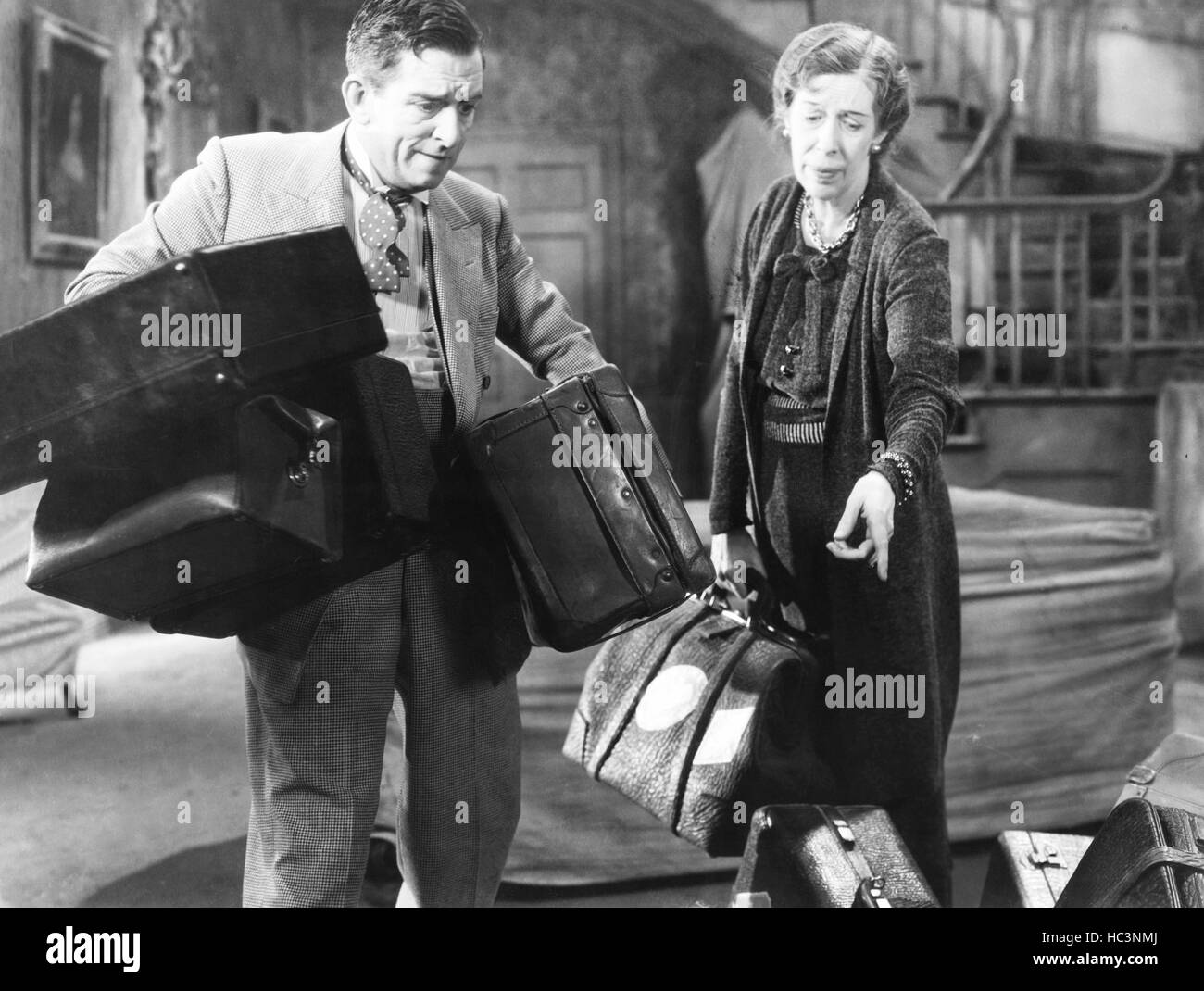 THE POOR RICH, from left: Edward Everett Horton, Edna May Oliver, 1934 ...