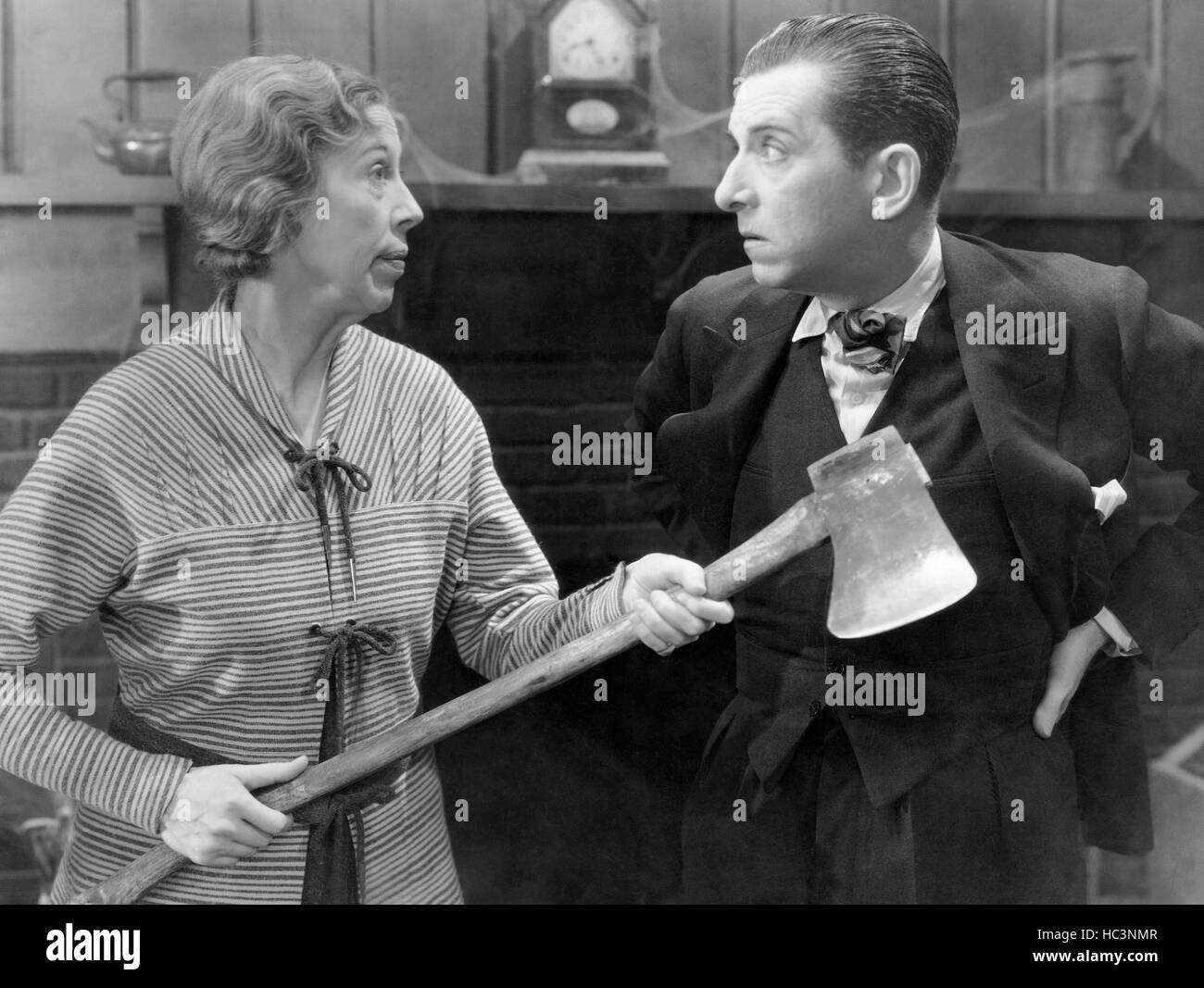 THE POOR RICH, Edna May Oliver, Edward Everett Norton, 1934 Stock Photo ...