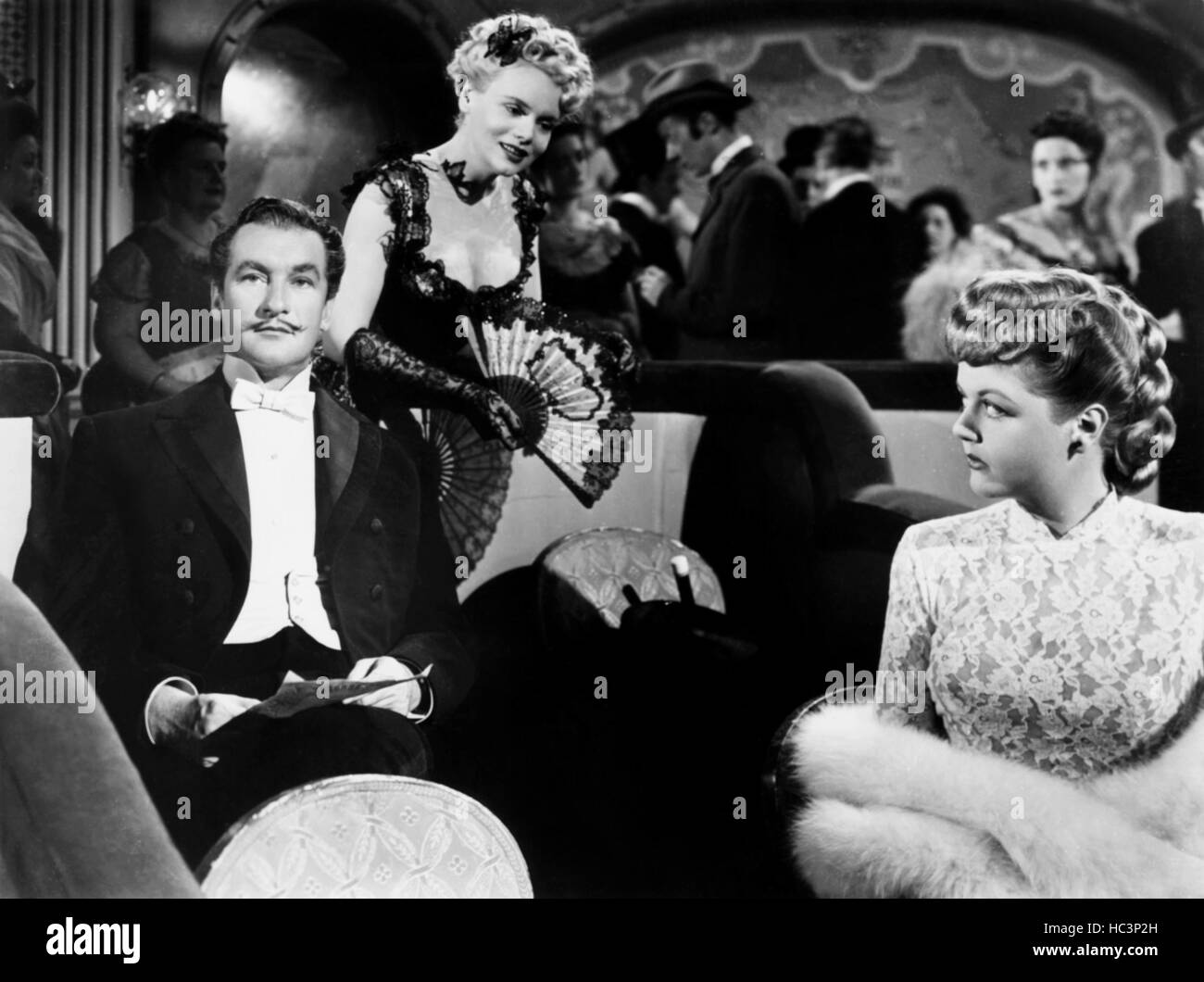 THE PRIVATE AFFAIRS OF BEL AMI, from left, George Sanders, Marie Wilson, Angela Lansbury, 1947 ...