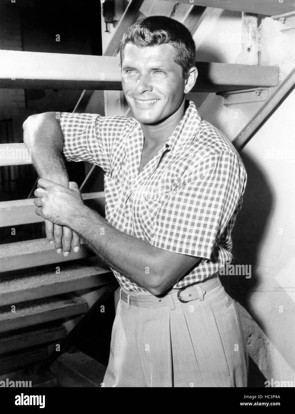 THE PROUD AND PROFANE, Dewey Martin, 1956 Stock Photo - Alamy