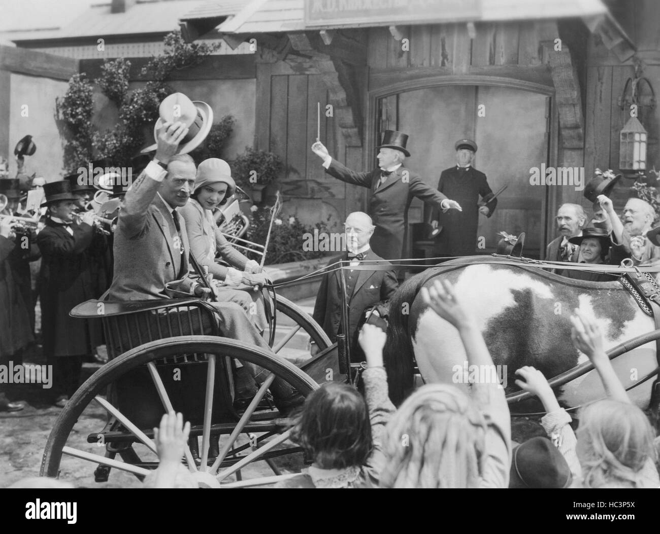 PRINCESS AND THE PLUMBER, in carriage from left: H.B. Warner, Maureen O ...