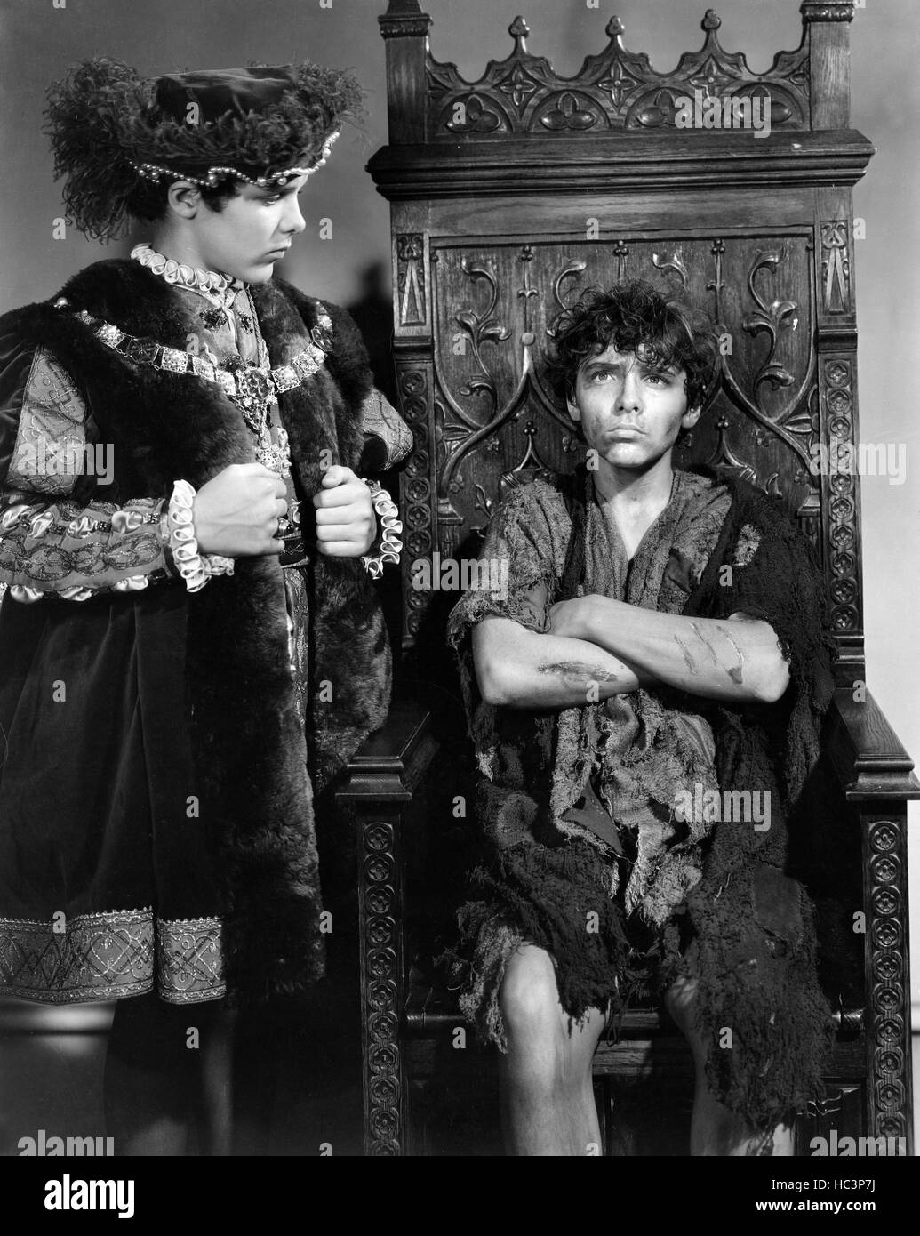 THE PRINCE AND THE PAUPER, Billy and Bobby Mauch, 1937 Stock Photo - Alamy