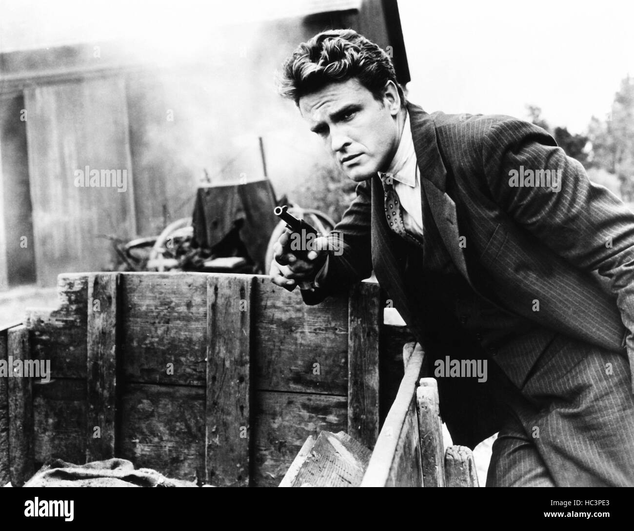 PRETTY BOY FLOYD, John Ericson as Pretty Boy Floyd, 1960 Stock Photo ...