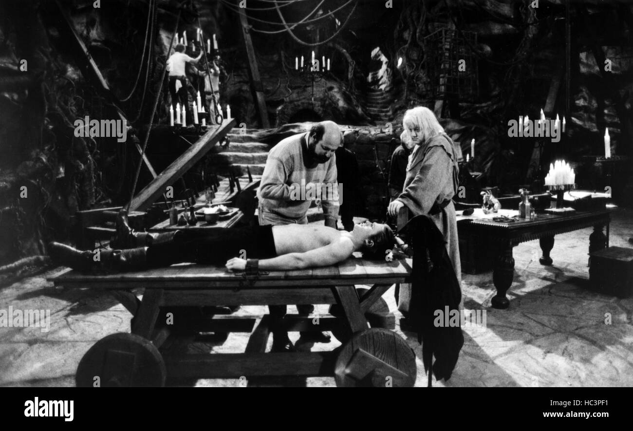 THE PRINCESS BRIDE, Rob Reiner directs Cary Elwes and Mel Smith, 1987 ...