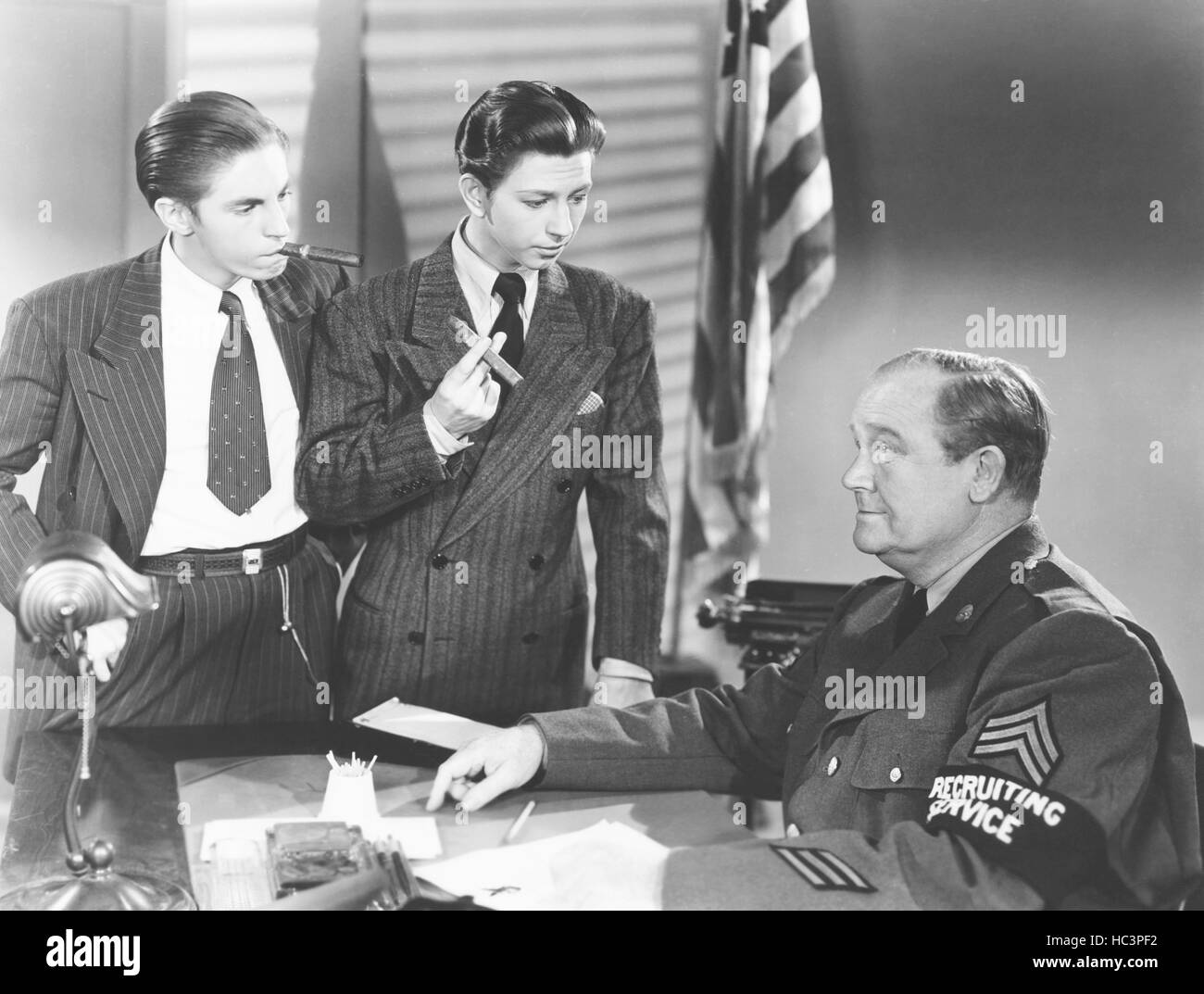 PRIVATE BUCKAROO, from left: Tommy Rall, Donald O'Connor, Wade Boteler ...