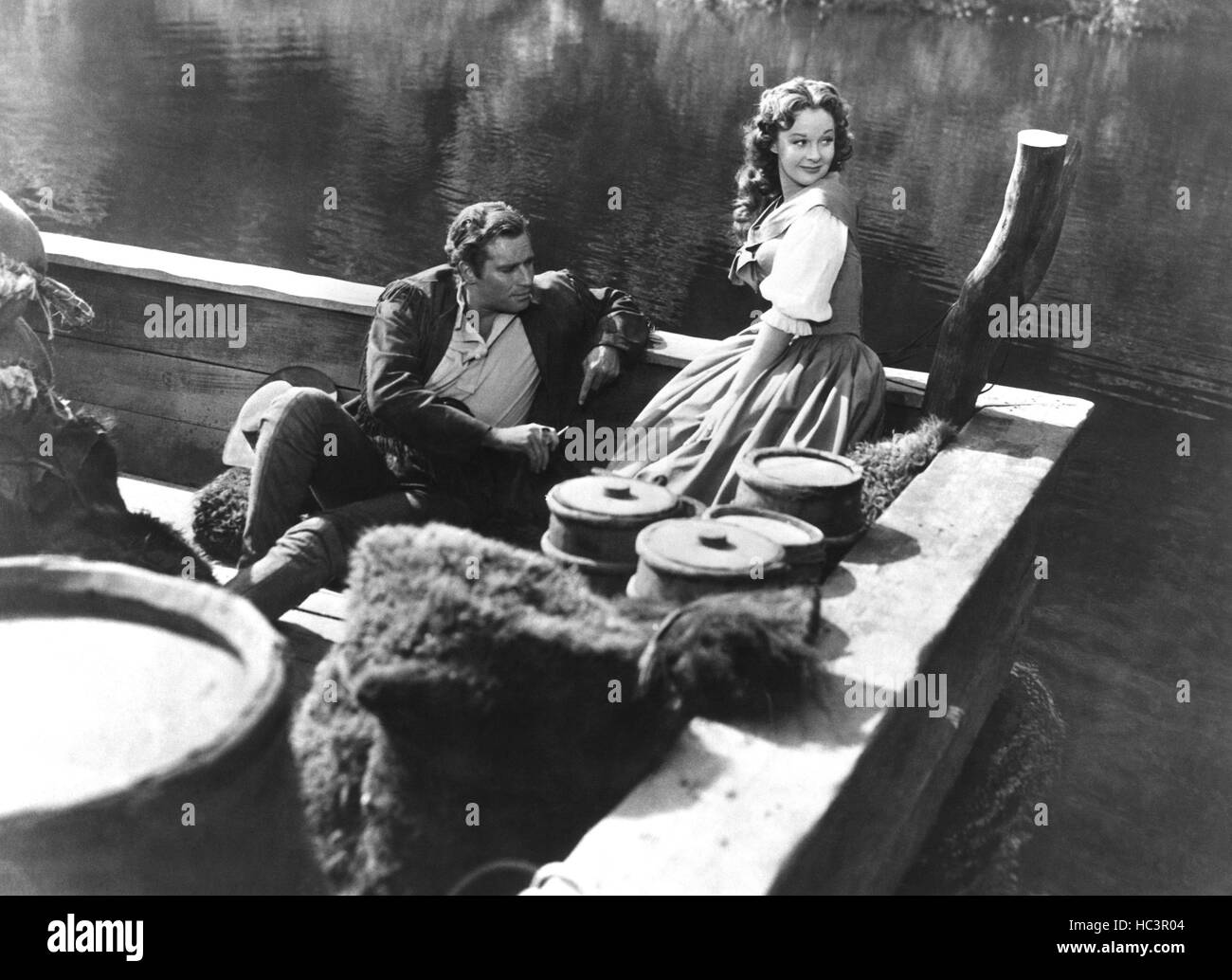 THE PRESIDENT'S LADY, Charlton Heston, Susan Hayward, 1953, TM and ...