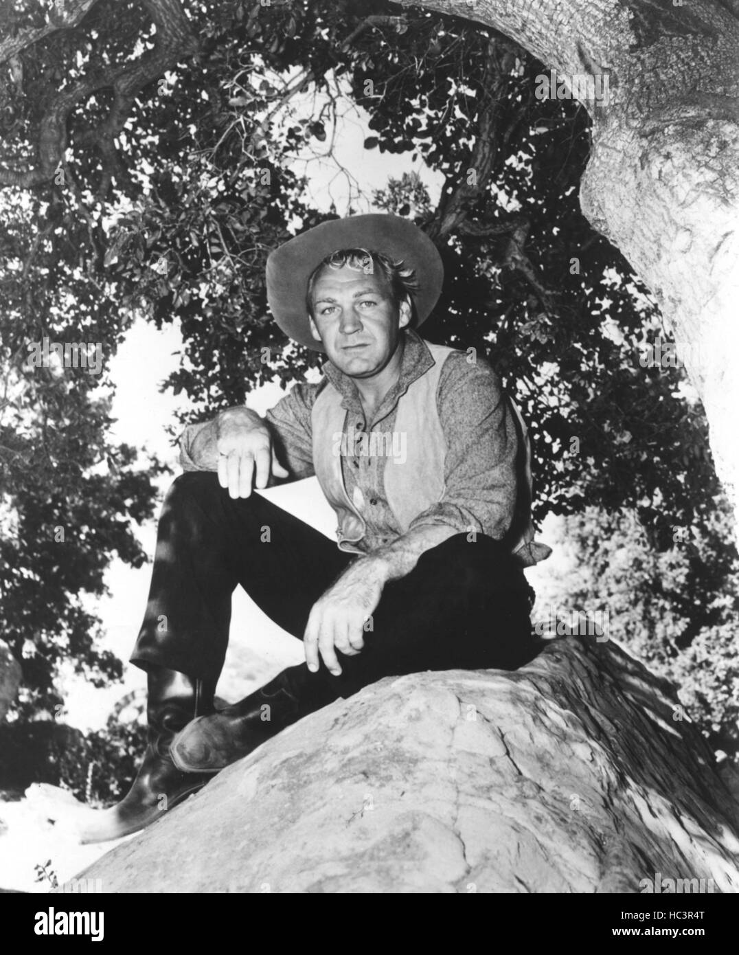 THE QUIET GUN, Forrest Tucker, 1957 Stock Photo - Alamy