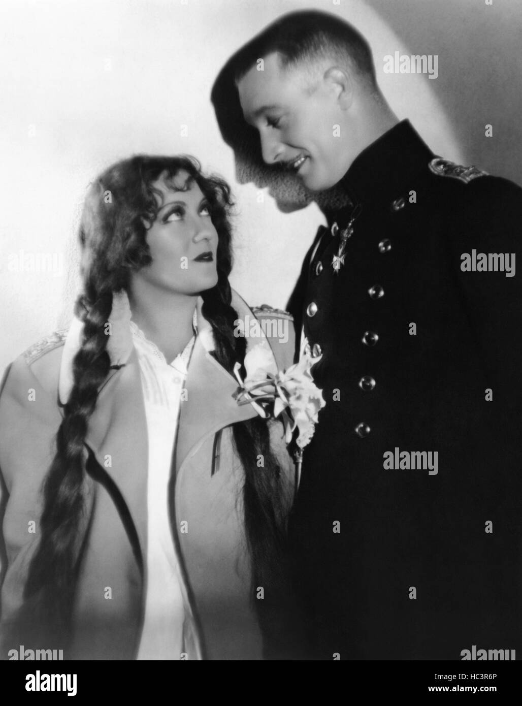 QUEEN KELLY, from left, Gloria Swanson, Walter Byron, 1928 Stock Photo ...
