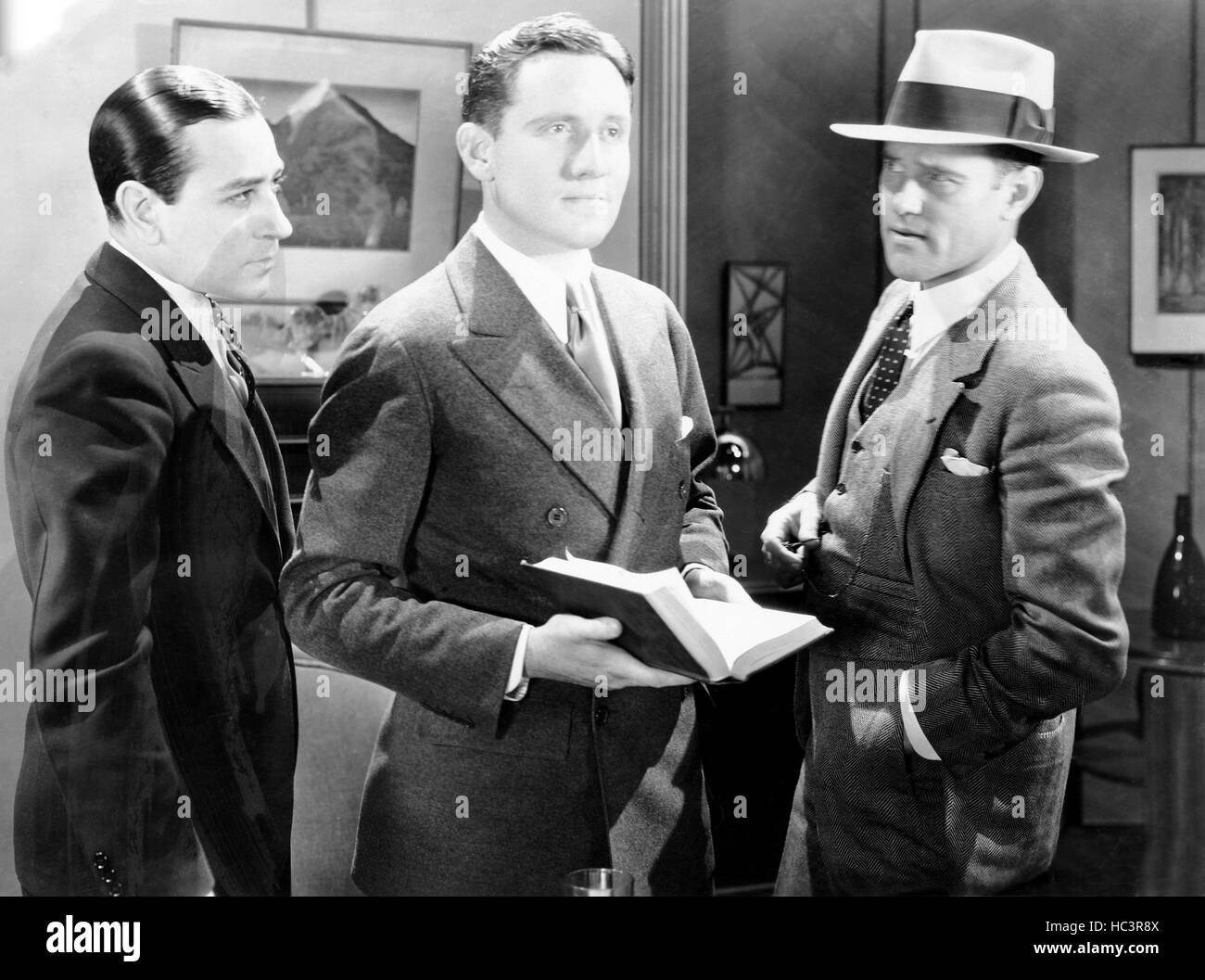 QUICK MILLIONS, from left: George Raft, Spencer Tracy, Warner Richmond, 1931, TM & Copyright ...