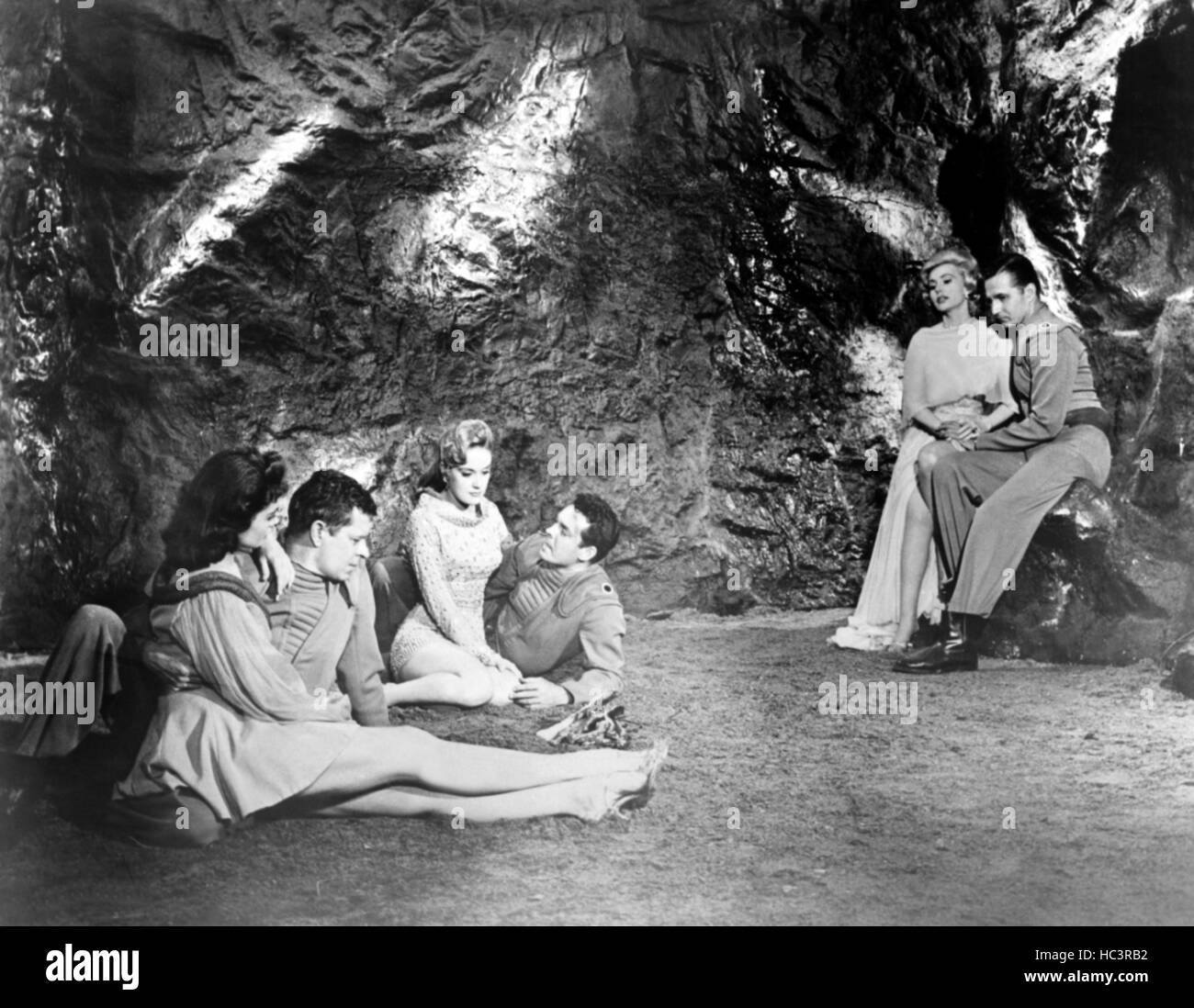 QUEEN OF OUTER SPACE, Barbara Darrow, Dave Willock, Lisa Davis, Patrick ...