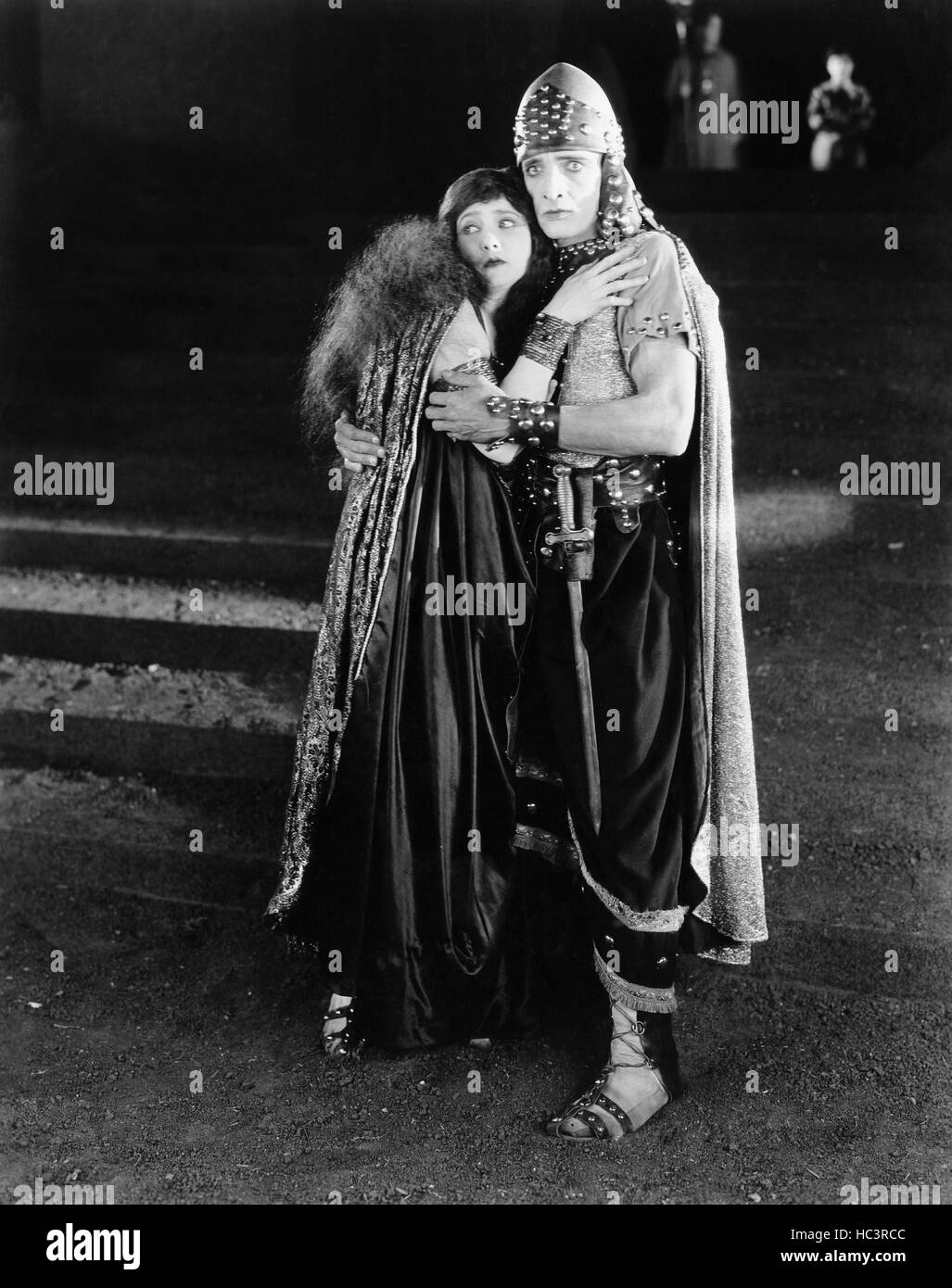THE QUEEN OF SHEBA, Betty Blythe, Fritz Leiber, 1921 Stock Photo - Alamy
