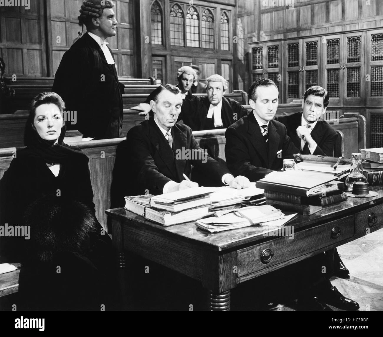A QUESTION OF ADULTERY, seated front fro left: Julie London, Anton ...