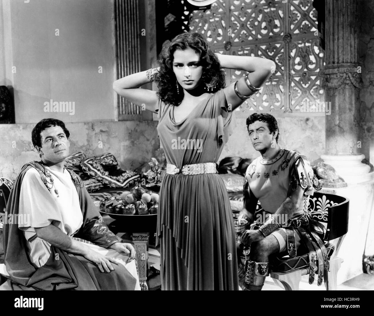 QUO VADIS, from left, Leo Genn, Marina Berti, Robert Taylor, 1951 Stock ...