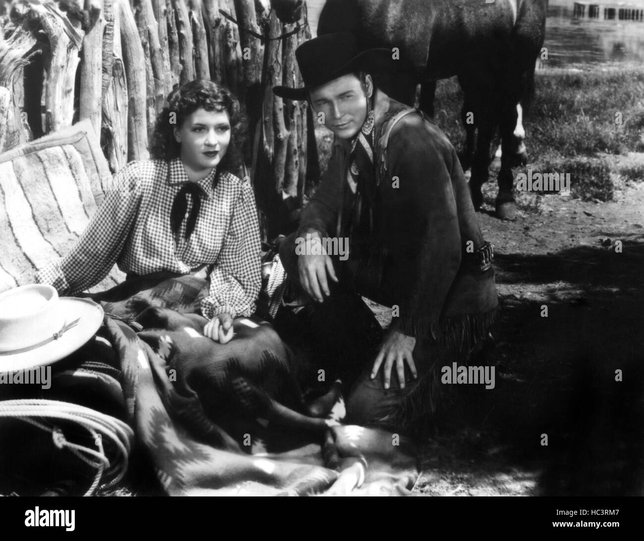THE RANGER AND THE LADY, from left: Jacqueline Wells, (aka Julie Bishop ...