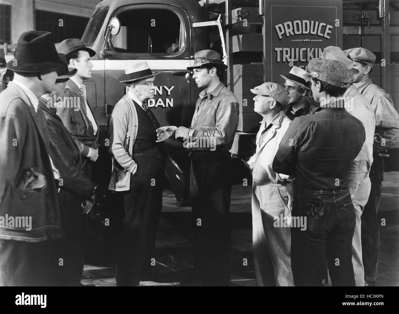 RACKET BUSTERS, rear from left: John Ridgely, Oscar O'Shea, George ...