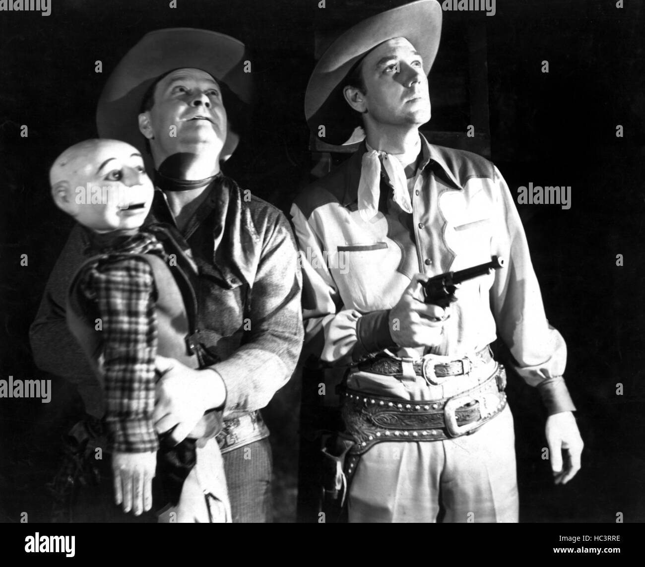 RANGE BUSTERS, Max Terhune, John King, 1940 Stock Photo - Alamy