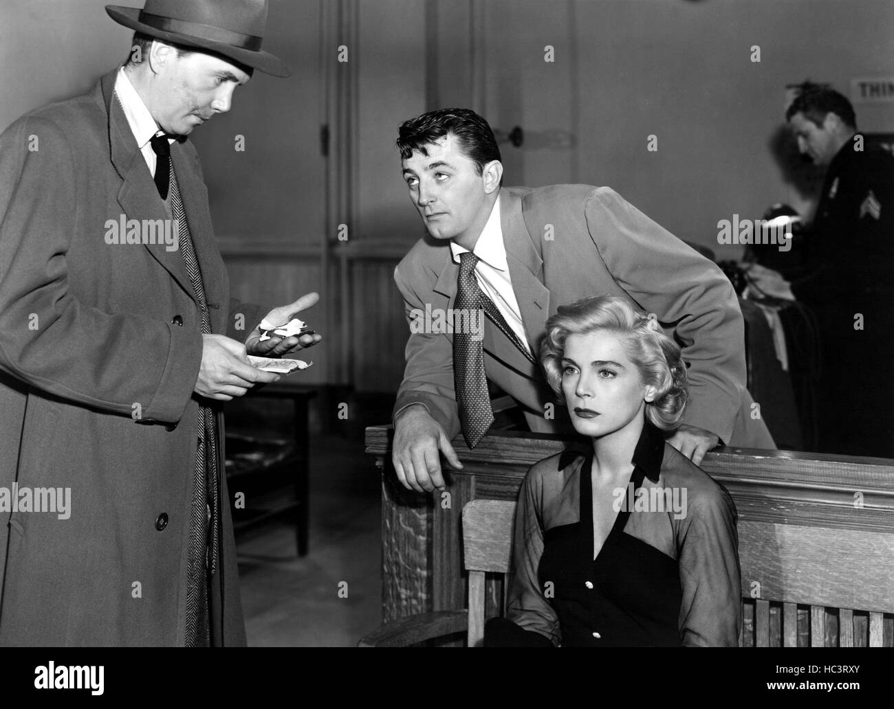 THE RACKET, Ralph Peters, Robert Mitchum, Lizabeth Scott, 1951 Stock ...