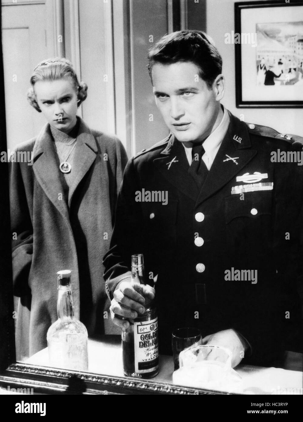 THE RACK, Anne Francis, Paul Newman, 1956 Stock Photo - Alamy