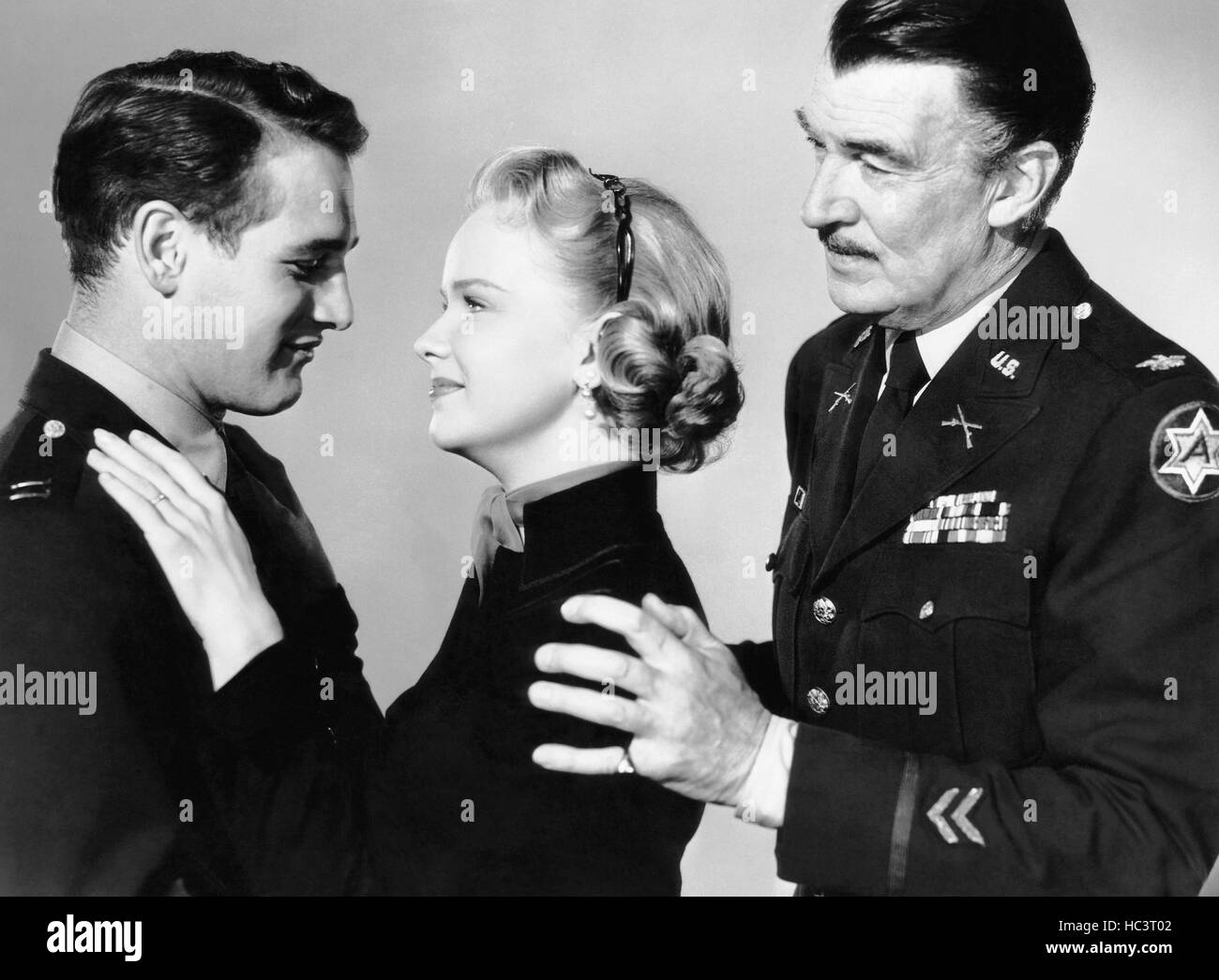 THE RACK, from left, Paul Newman, Anne Francis, Walter Pidgeon, 1956 ...