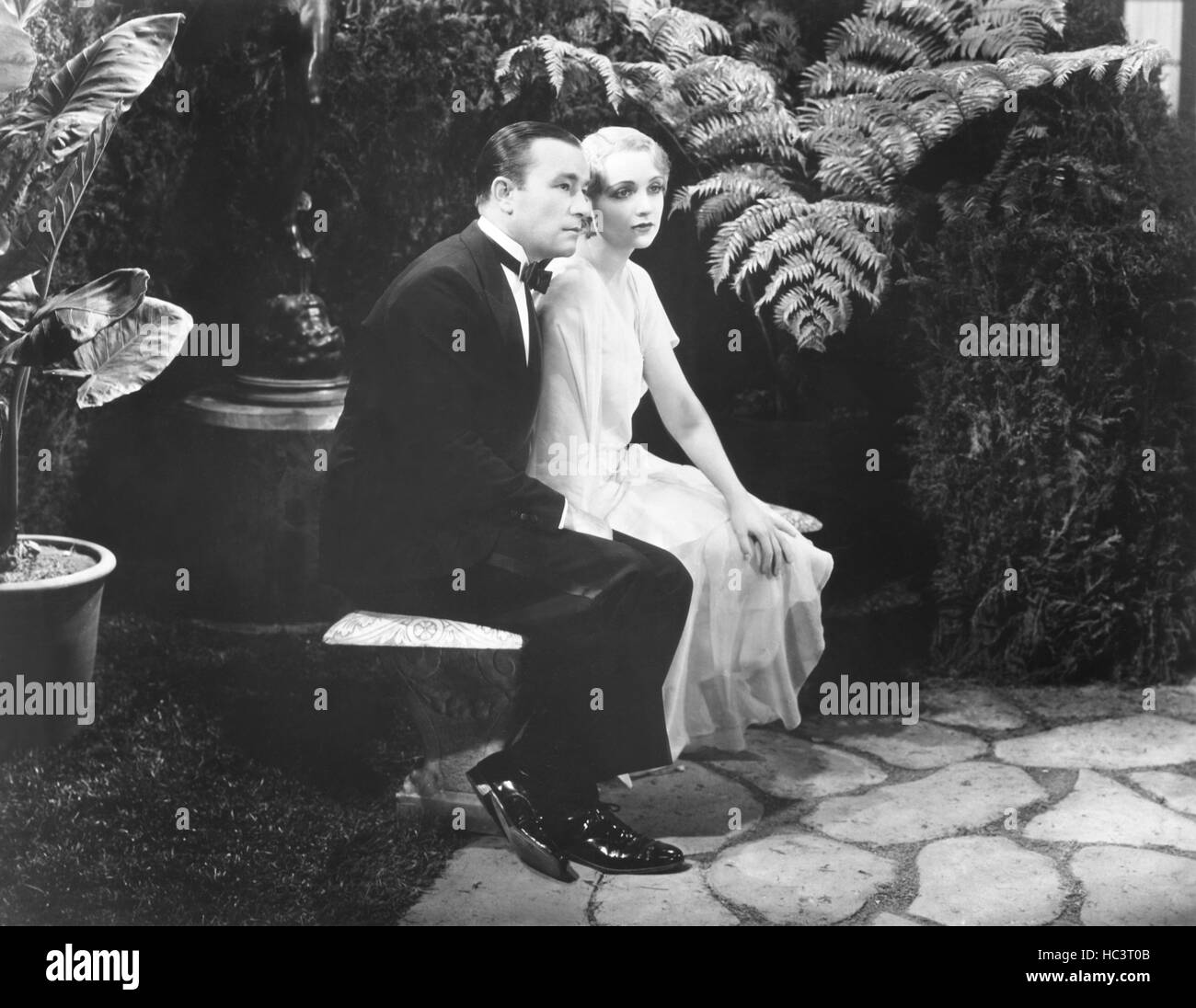 THE RACKETEER, from left: Robert Armstrong, Carole Lombard, 1929 Stock ...